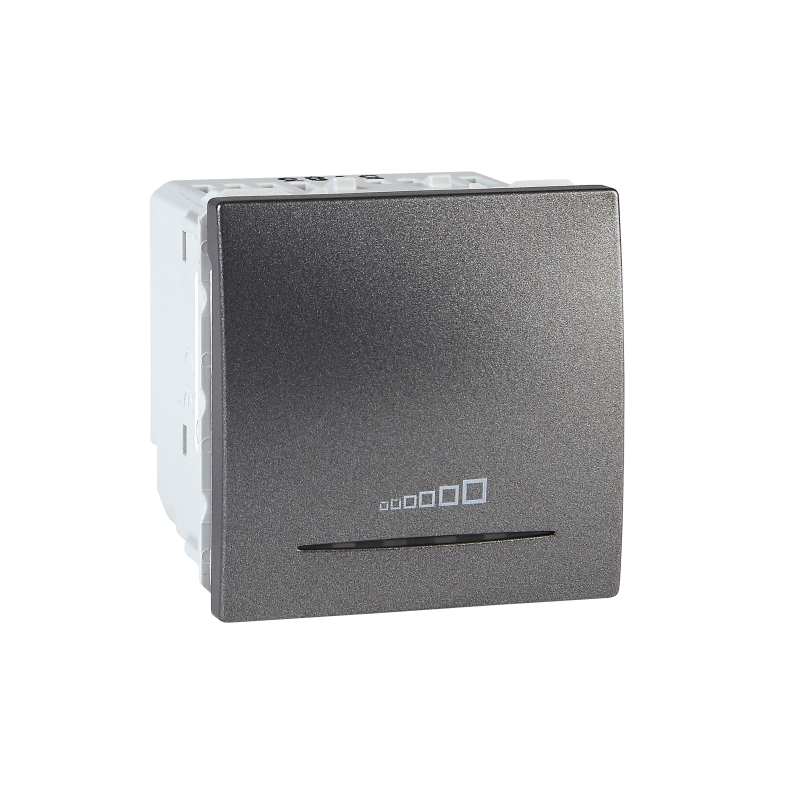 Elektronski taster dimer 2M Grafit | Razoelektro