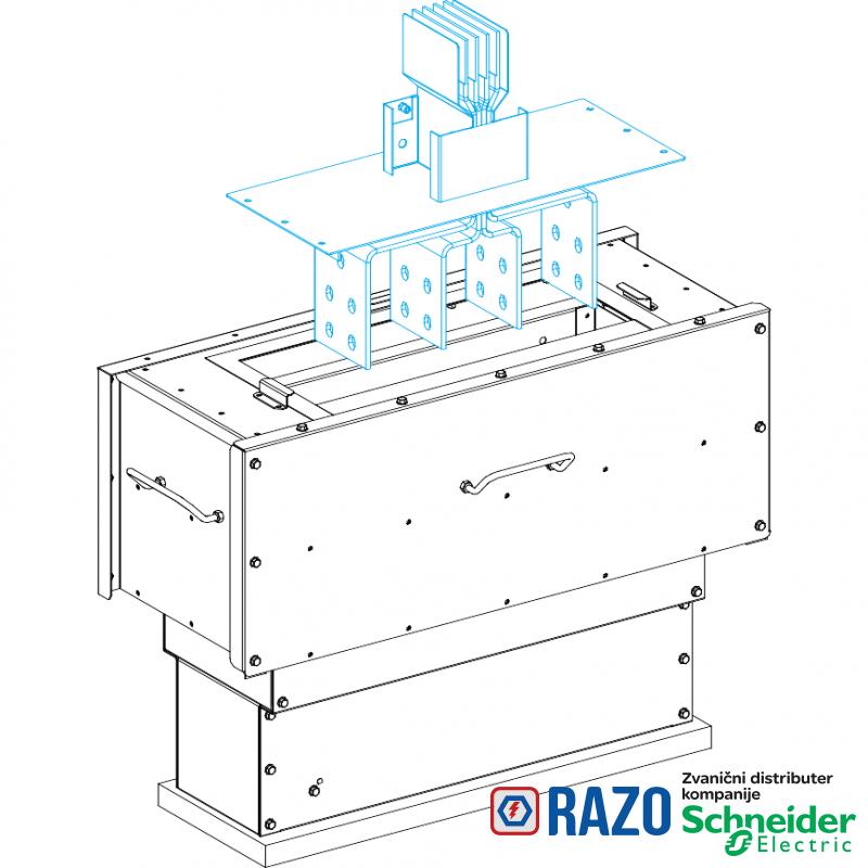 Canalis - poklopci za vertikalne dovode -uljni transformator- 350 mm ...